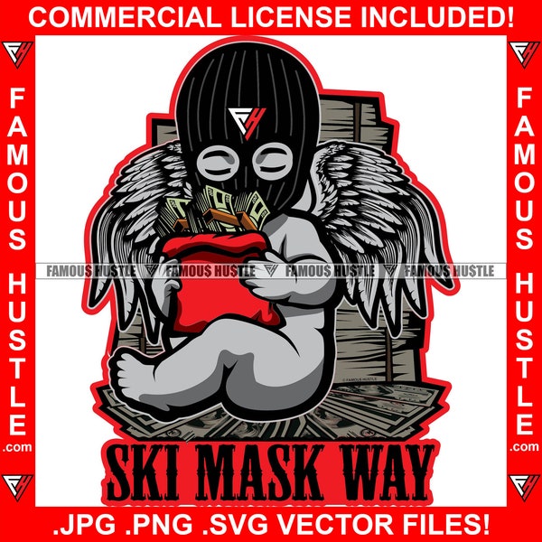 Ski Mask Baby Vector Svg - Etsy