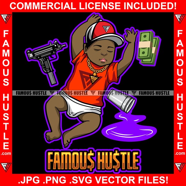 Purple Lean Cup Template - Etsy