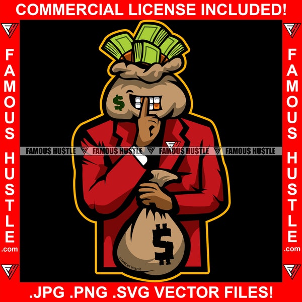 Hustler Bag Clip Art - Etsy