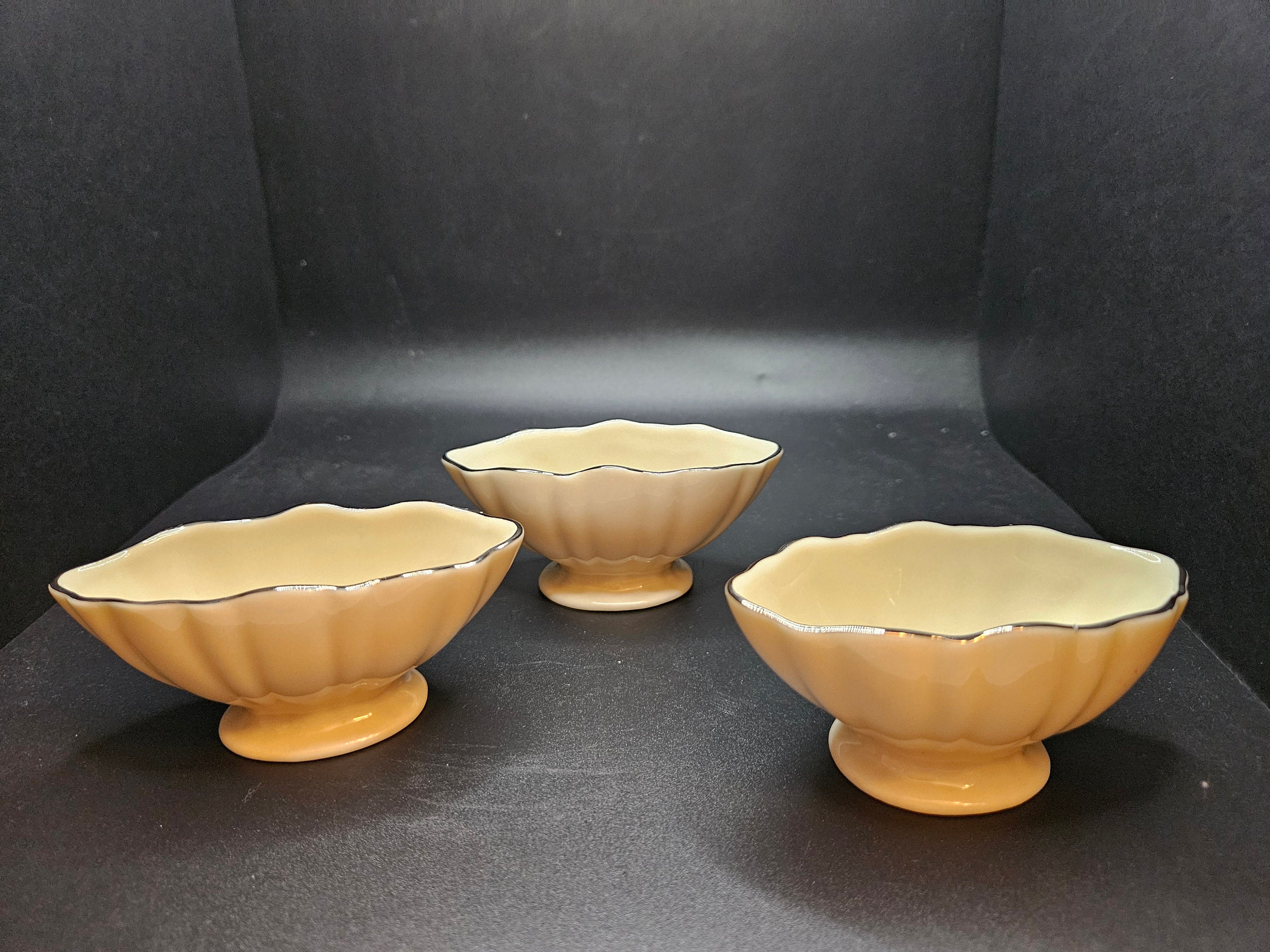 Lenox Footed Dipping Dishes/butter Dishes - Etsy