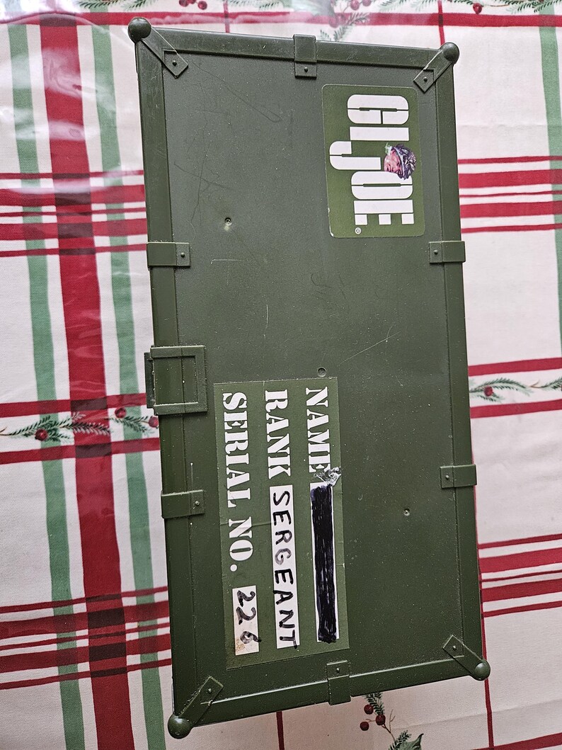 Vintage GI Joe and Locker Set - Etsy