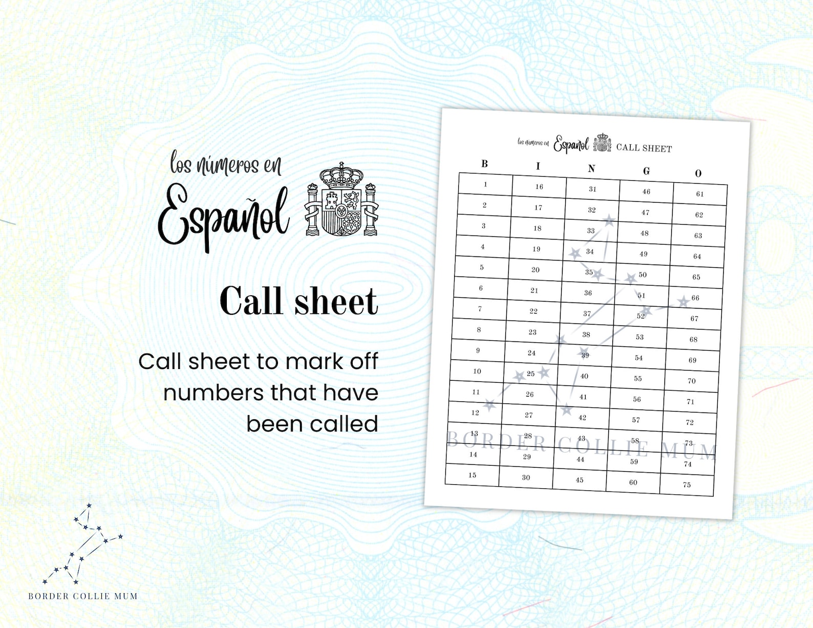 Los Números En Español Bingo - Printable Spanish Numbers Bingo Game for ...