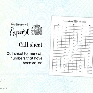 Los Números En Español Bingo - Printable Spanish Numbers Bingo Game for ...