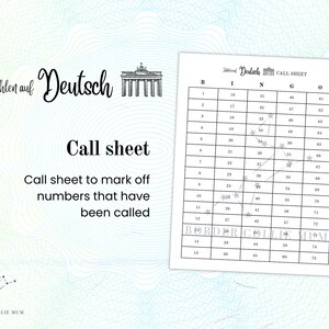 Zahlen Auf Deutsch Bingo - Printable German Numbers Bingo Game for ...