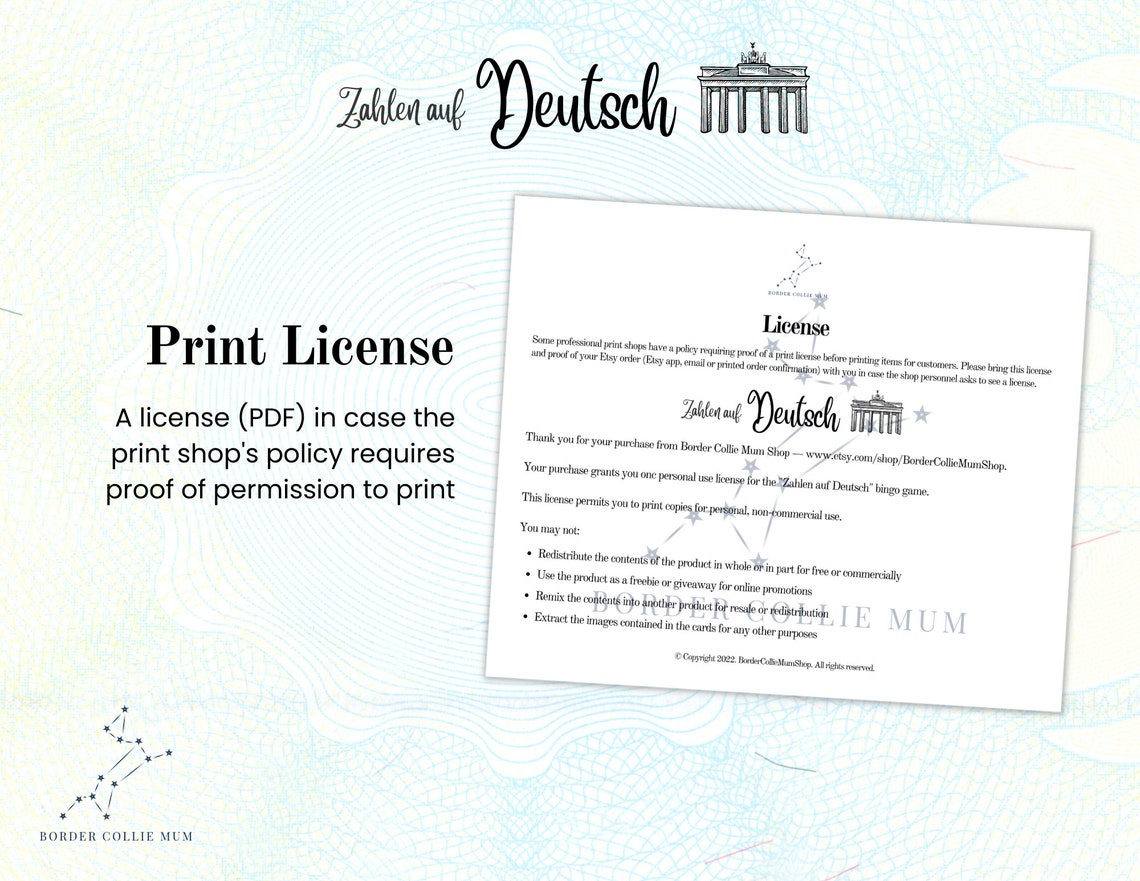 Zahlen Auf Deutsch Bingo - Printable German Numbers Bingo Game for ...