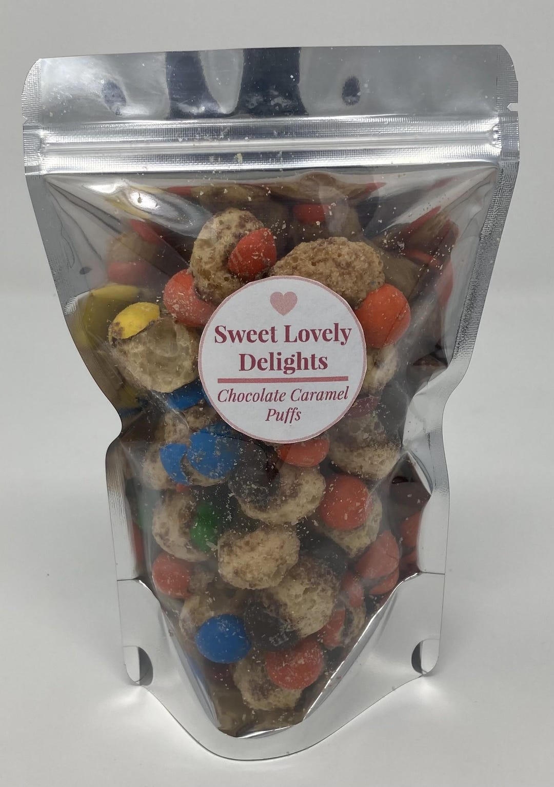 Freeze Dried Chocolate Caramel Puffs, Caramel Flavor Freeze Dried Candy ...