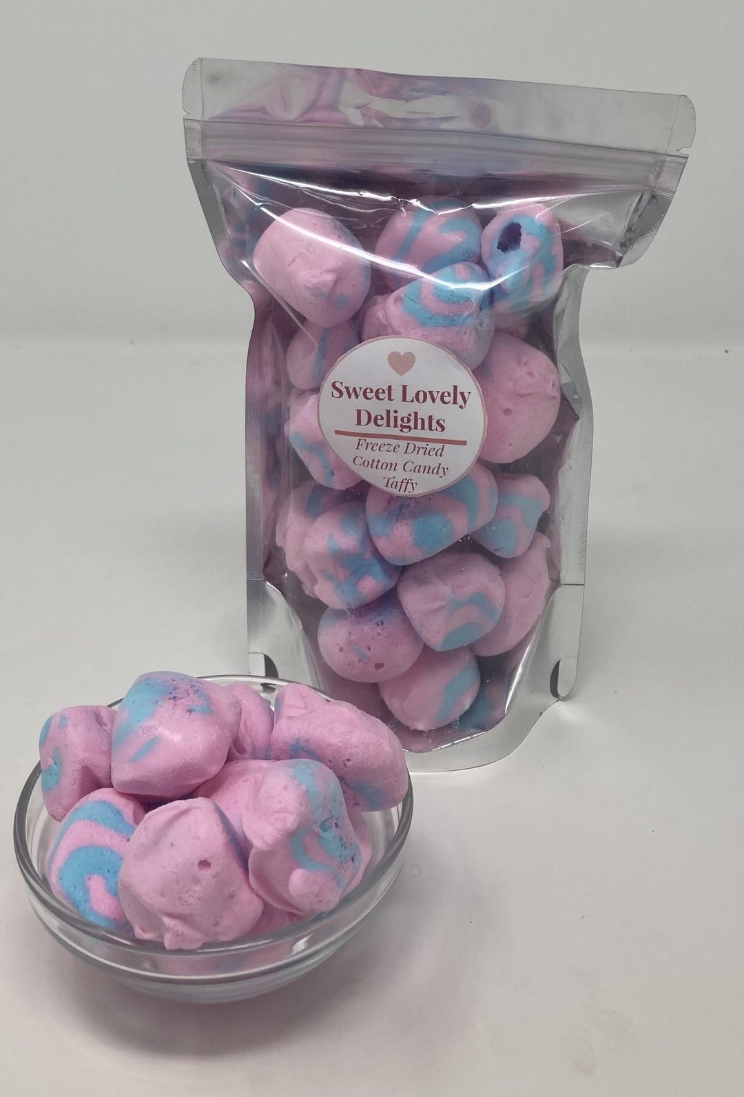 Freeze Dried Cotton Candy Taffy, Cotton Candy Flavor Freeze Dried Candy ...