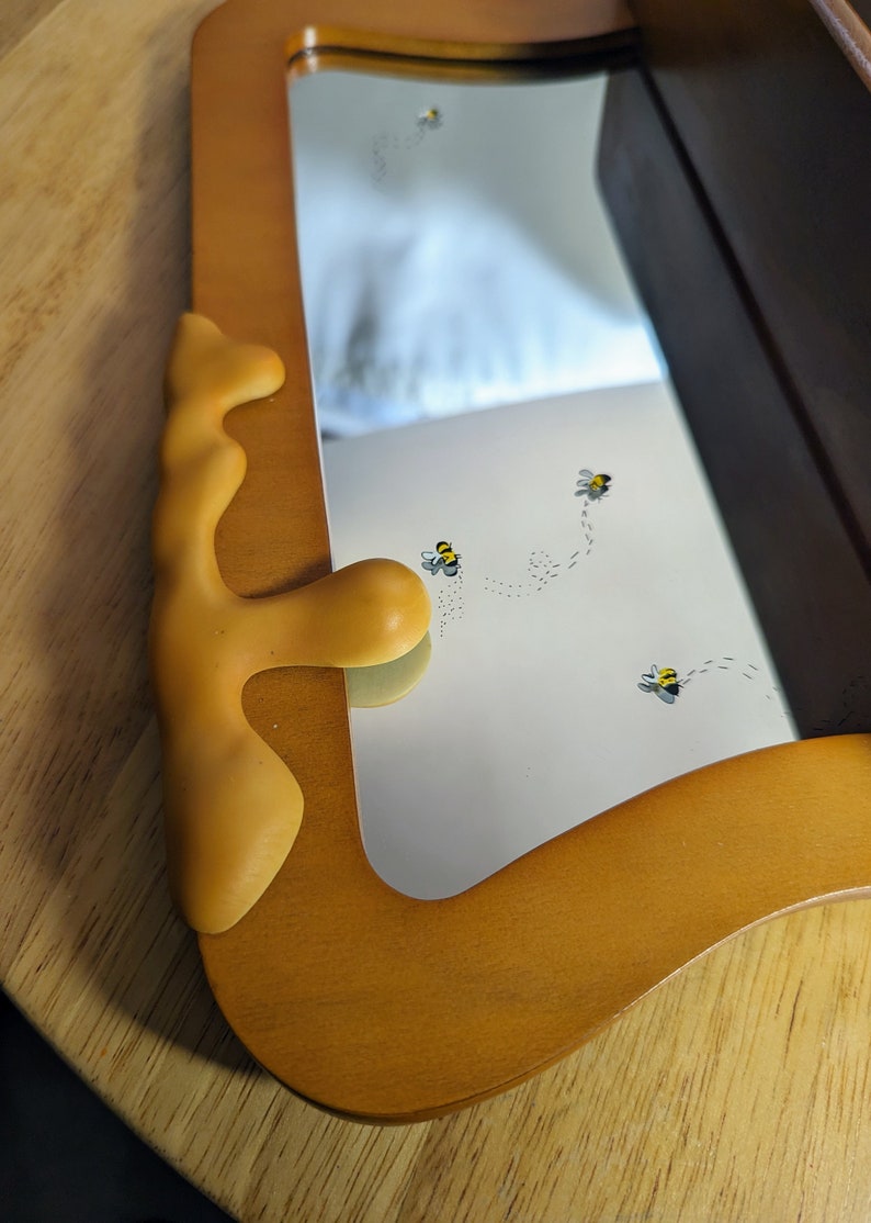 Disney & Lenox Winnie the Pooh Honey Pot Shelves and Mirror - Etsy