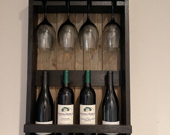 Log Wine Rack | Etsy