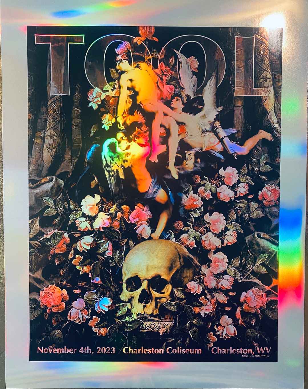 Tool Band Charlestonwv Foil Sticker - Etsy