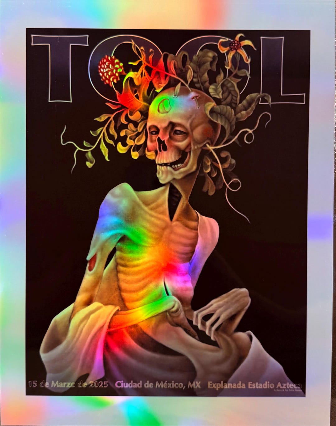 Tool Mexico City Mini Foil Poster March 15th 2025 - Etsy