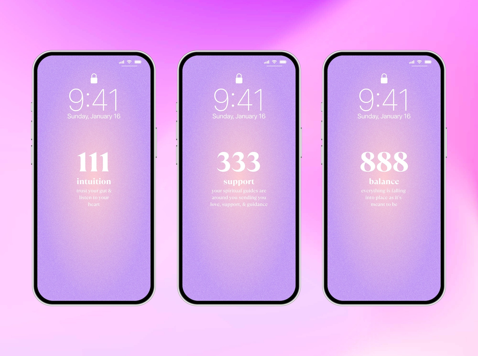 9 Angel Numbers Aesthetic Wallpapers Digital Download - Etsy Denmark