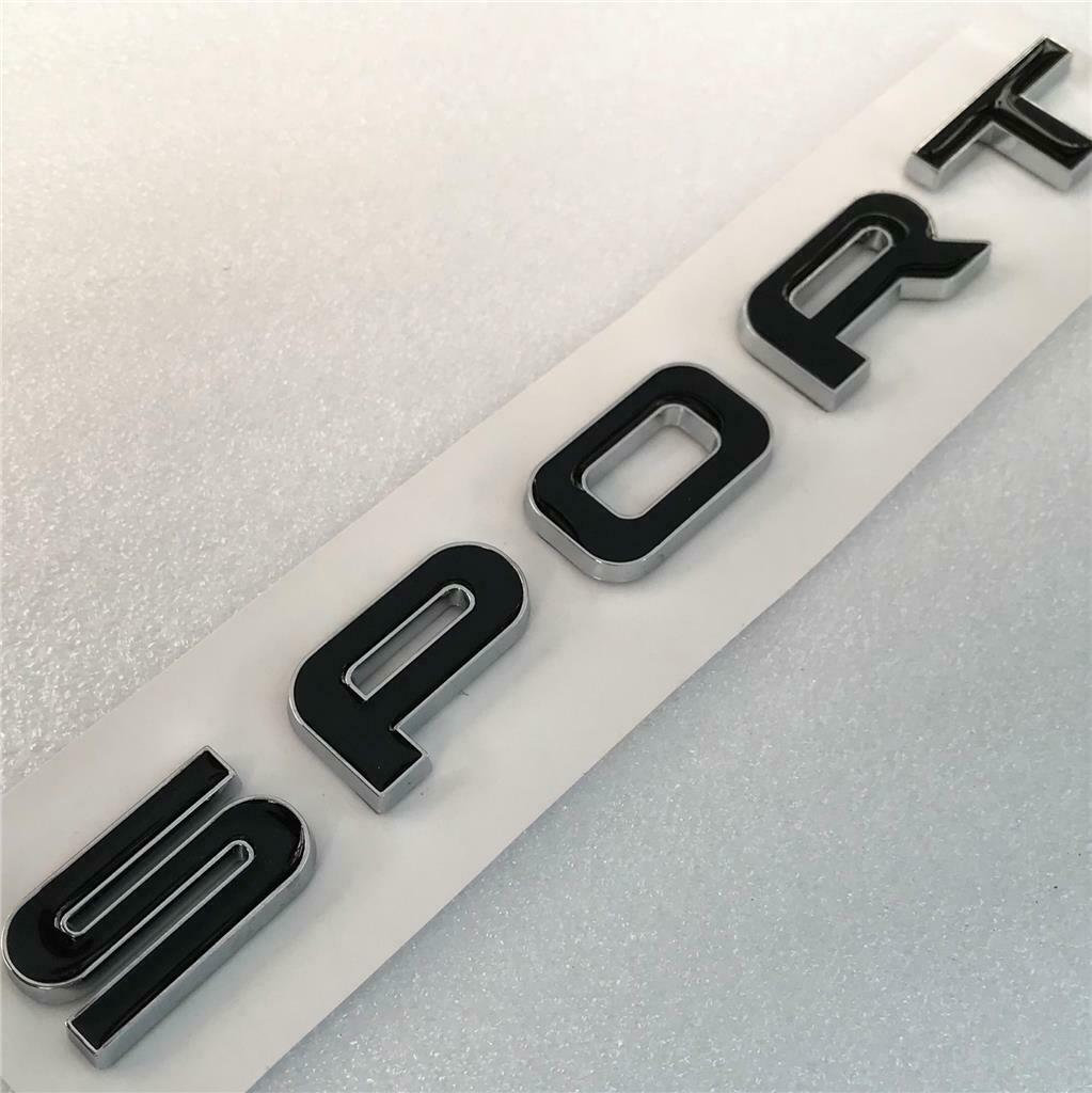 New Gloss Black Chrome Range Rover SPORT BADGE LETTERING L494 L320 - Etsy