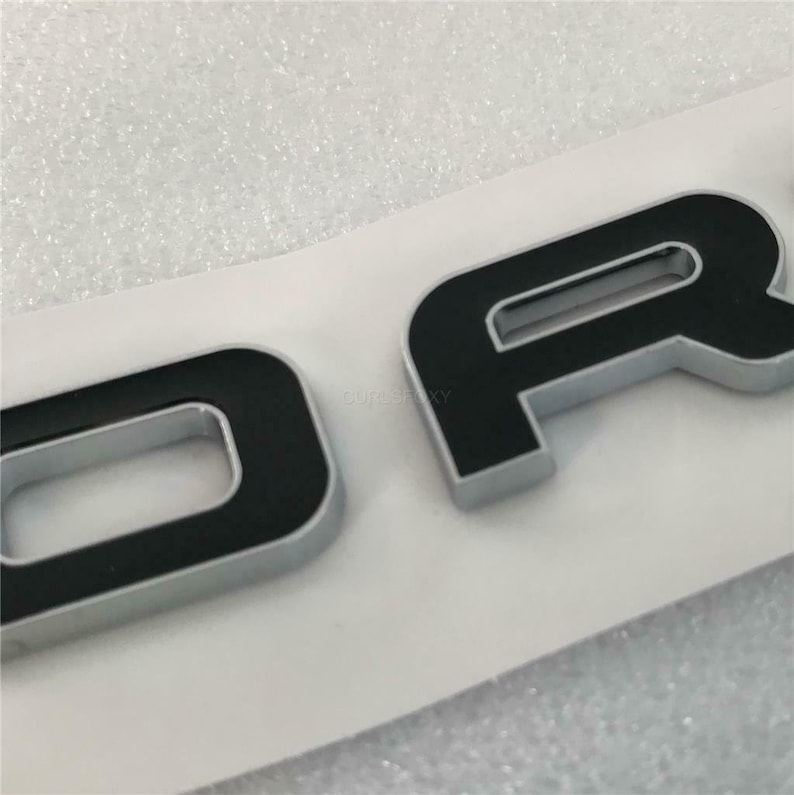 New Gloss Black Chrome Range Rover SPORT BADGE LETTERING L494 L320 - Etsy