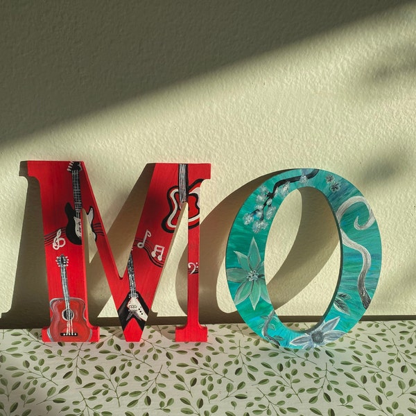 Hanging Wall Letters - Etsy