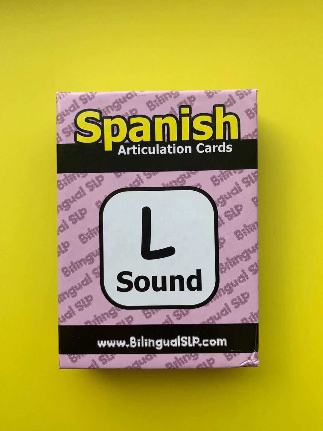 L Sound Phoneme Speech therapy Spanish Articulation Cards words and ...