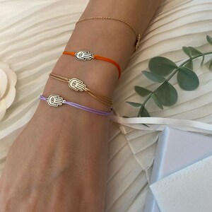 Bridal Party Gift Hand of Fatima Bracelet for Bridal Party, Bridesmaid ...