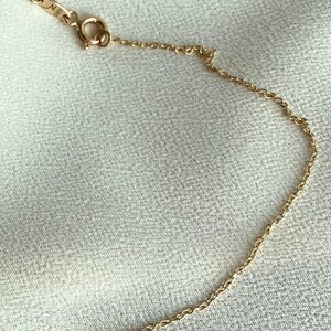 World Map Necklace in 14k Solid Gold,dainty Cable Chain Choker ...