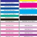 Sublimation Spot Color Charts/digital Download Printable Color Chart ...
