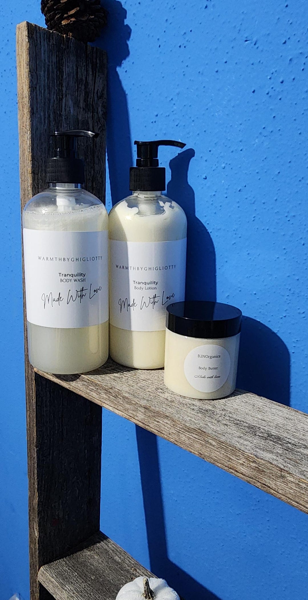 Lavender Sandalwood Body Gift Set Body Wash Body Lotion Body Butter ...