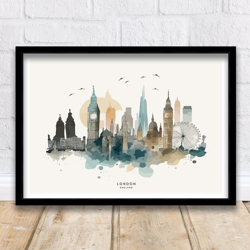 London Print - Etsy