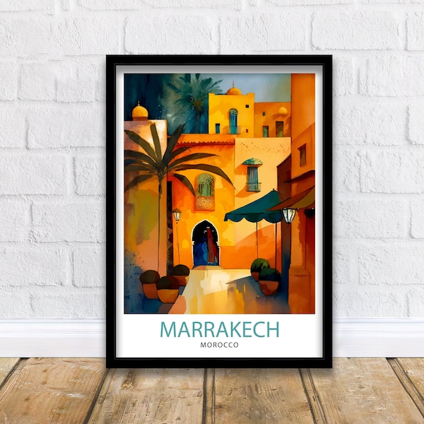 Marrakech Poster - Etsy