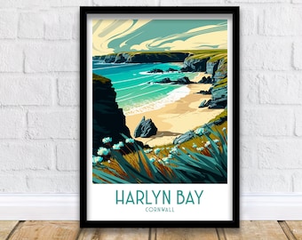 Glendhu Bay Travel Poster - Etsy