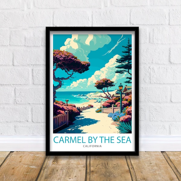 Carmel art print - Etsy Nederland
