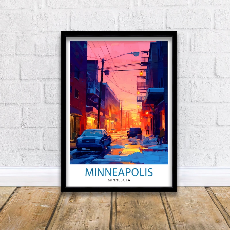 Minneapolis Poster - Etsy
