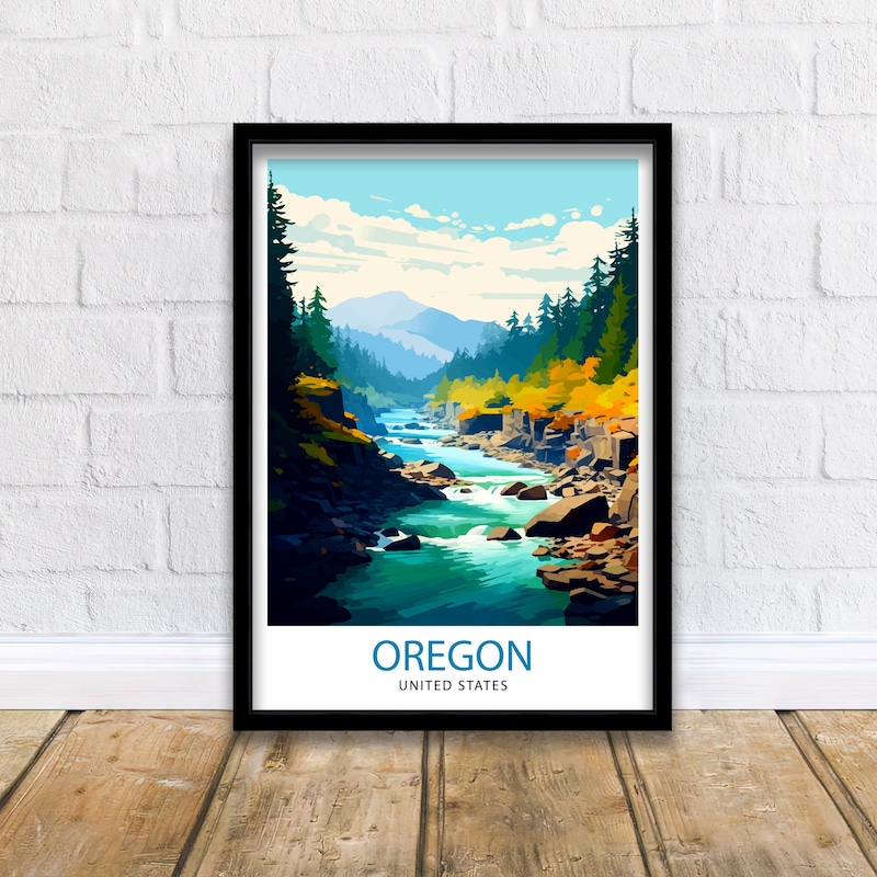 Oregon Wall Art - Etsy