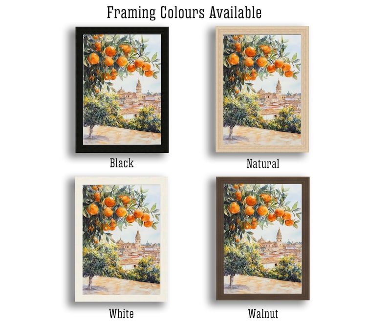 Seville Spain Watercolor Painting Spanish City Art Seville Print Scenic ...