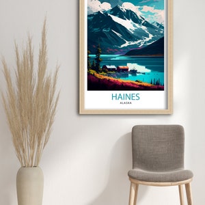Haines Alaska Travel Print Haines Wall Art Alaska Landscape Decor ...
