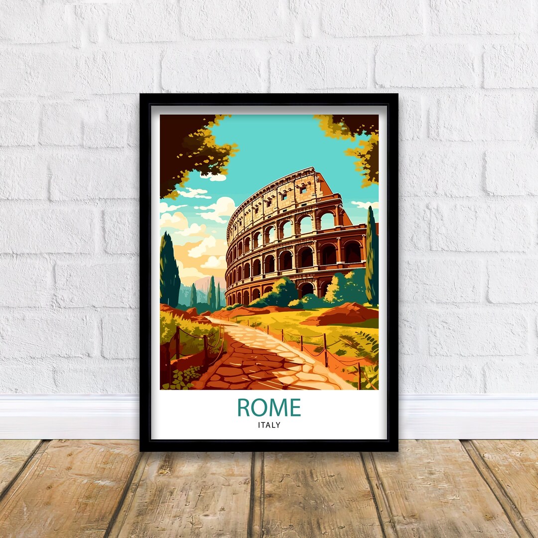 Rome Italy Travel Print Rome Wall Decor Rome Poster Italy Travel Prints ...