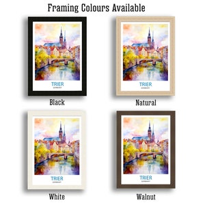 Trier Germany Travel Print Wall Decor Wall Art Trier Wall Hanging Home ...