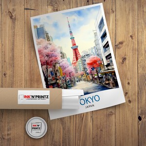 Tokyo Japan Travel Print Tokyo Wall Decor Tokyo Poster Japan Travel ...