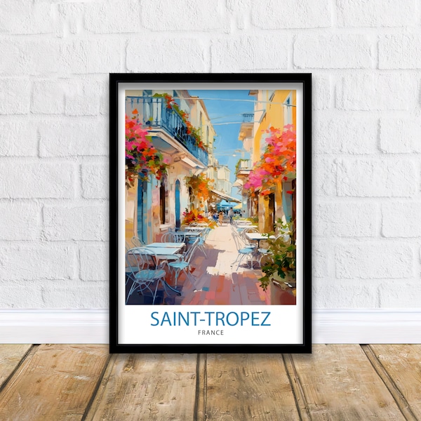French Riviera Print - Etsy