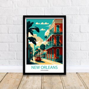 New Orleans Travel Print| New Orleans Wall Decor New Orleans Home ...