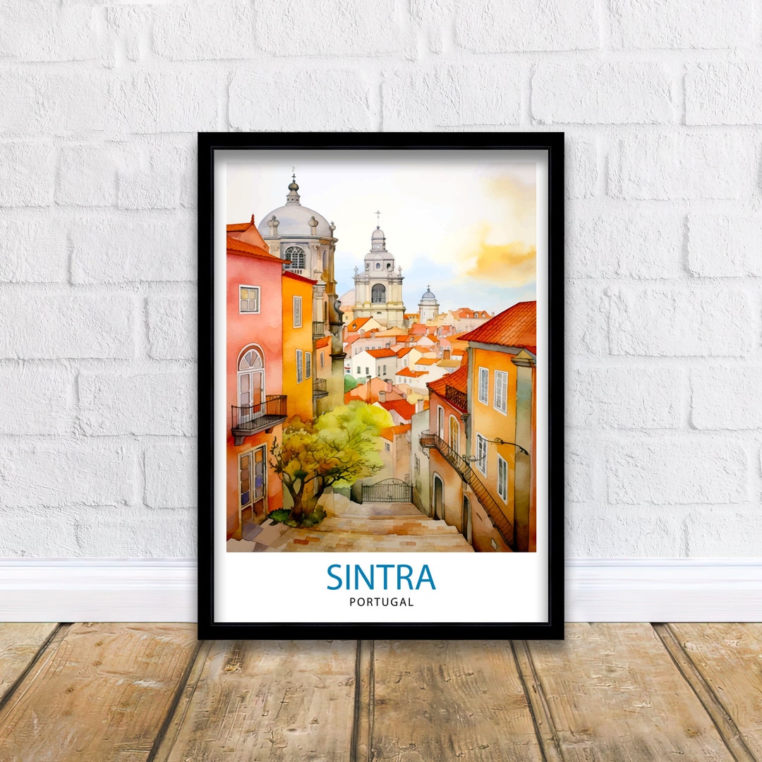 Sintra Portugal Print Sintra Wall Decor Sintra Poster Sintra Art Print ...