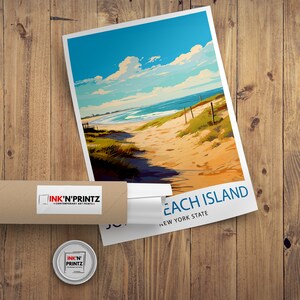 Jones Beach State Park Travel Print| New York Wall Decor Long Island ...