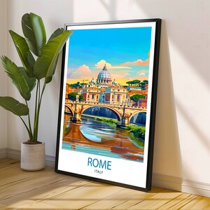 Rome Italy Travel Print Wall Decor Wall Art Rome Wall Hanging Home ...