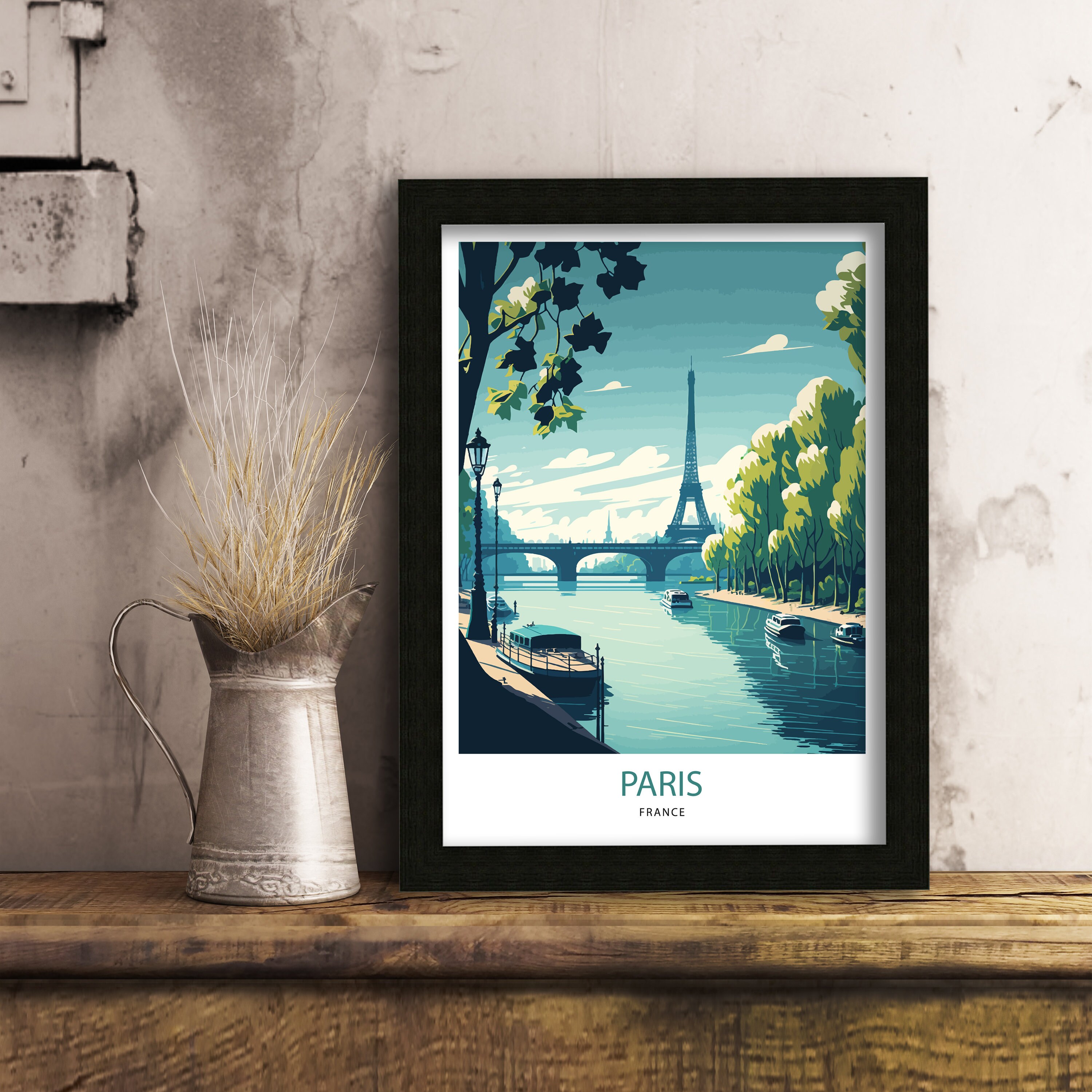 Paris Travel Print | Paris Wall Art | Paris Print | Paris | Eiffel ...