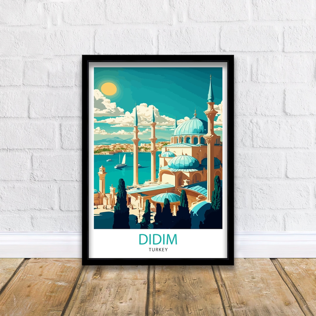 Didim Turkey Travel Print Didim Wall Art Didim Home Decor Didim ...
