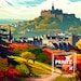 Edinburgh Scotland Travel Print Edinburgh Wall Art Edinburgh Home Decor ...