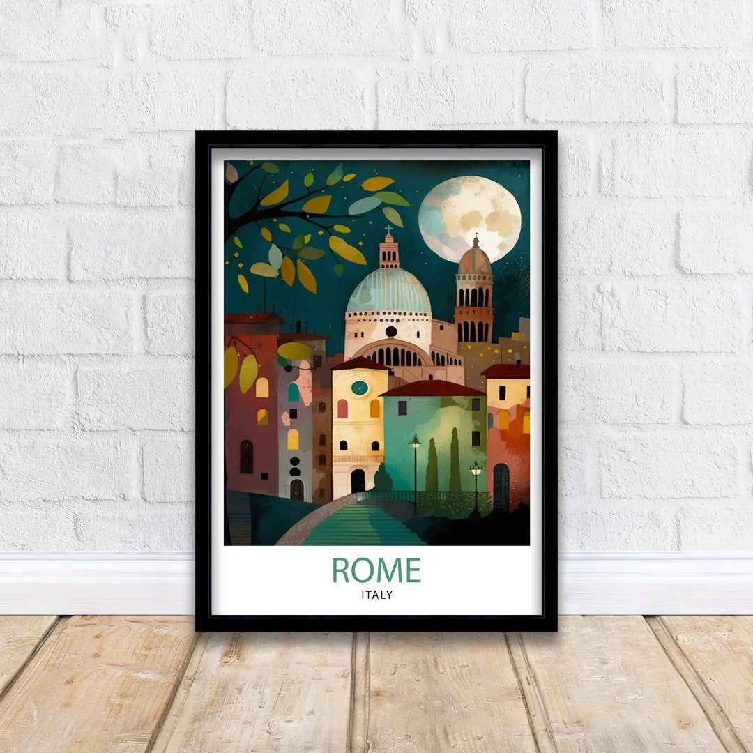 Rome Italy Travel Print Rome Wall Art Rome Poster Italy Travel Prints ...