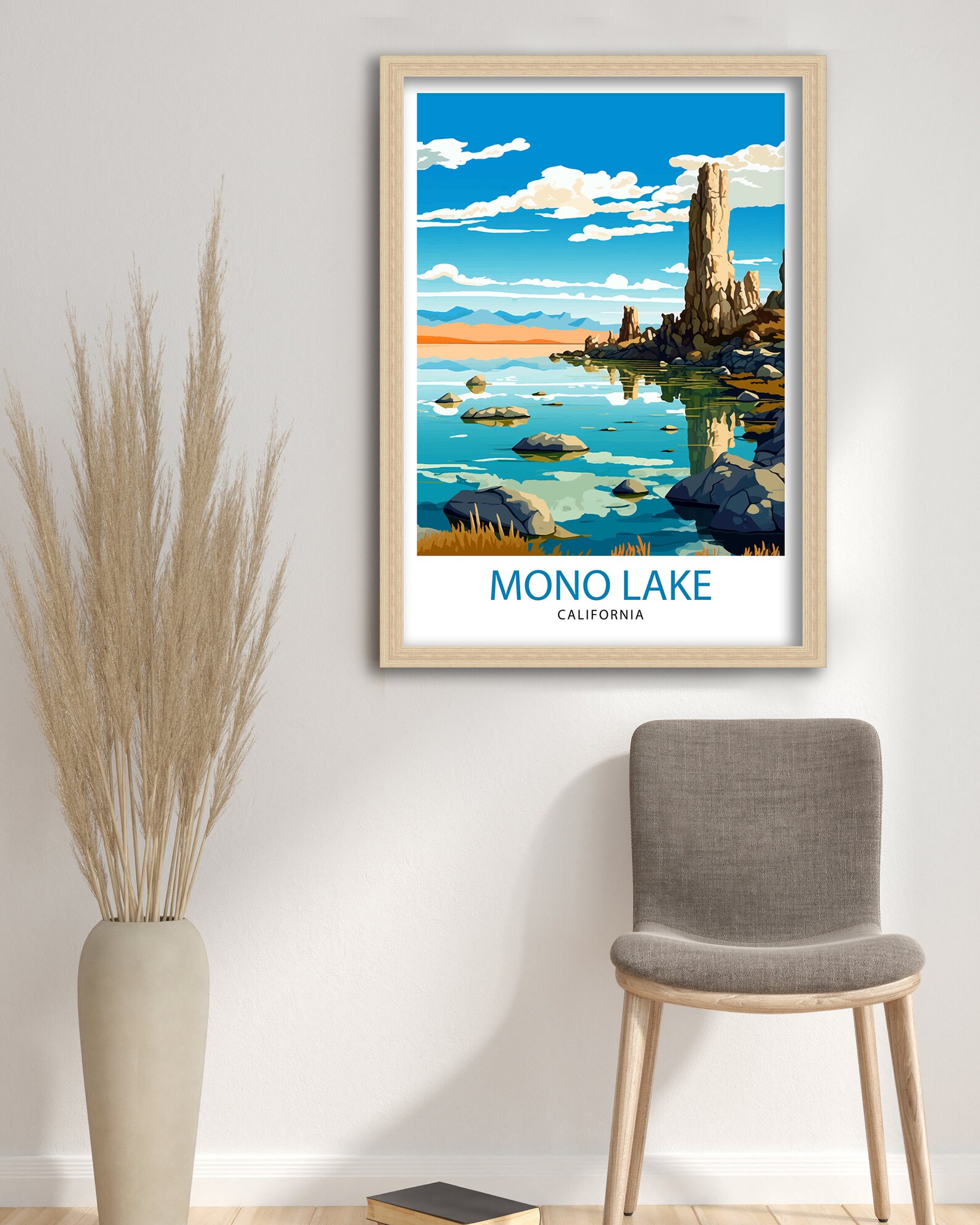 Mono Lake Travel Print| Mono Lake Wall Decor Mono Lake Home Living ...
