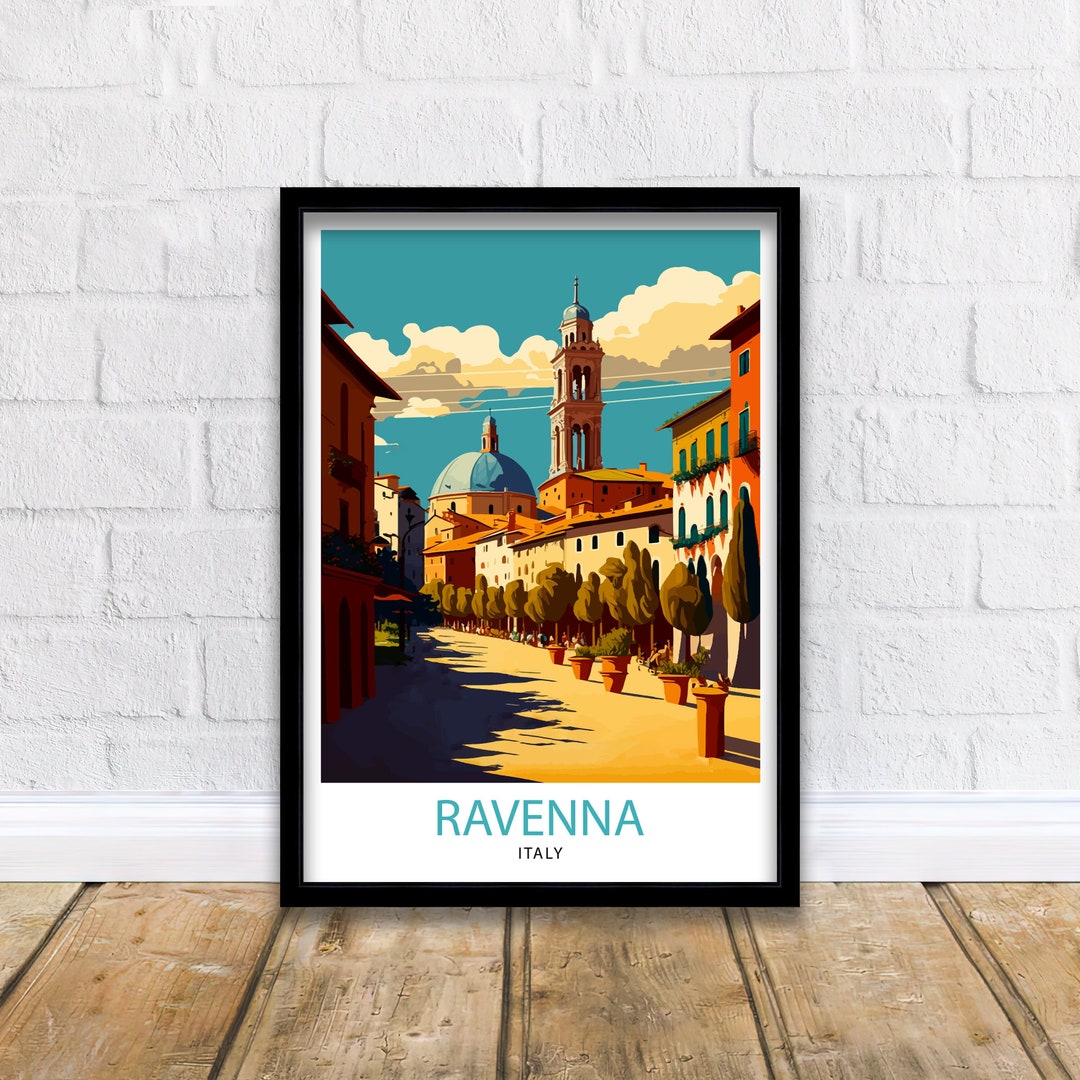 Ravenna Italy Travel Print Ravenna Wall Decor Ravenna Home Living Decor ...