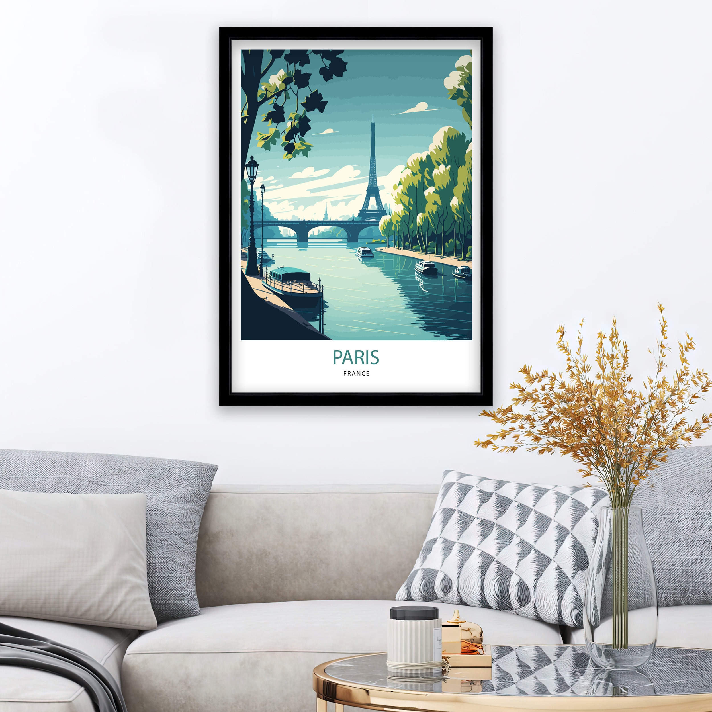 Paris Travel Print | Paris Wall Art | Paris Print | Paris | Eiffel ...