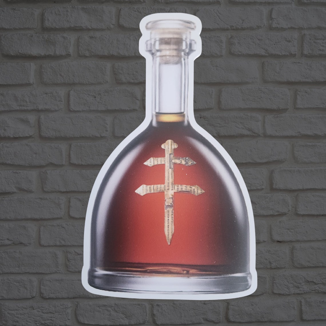 Double Sided Alcohol Bottle Props for Photobooth - Etsy