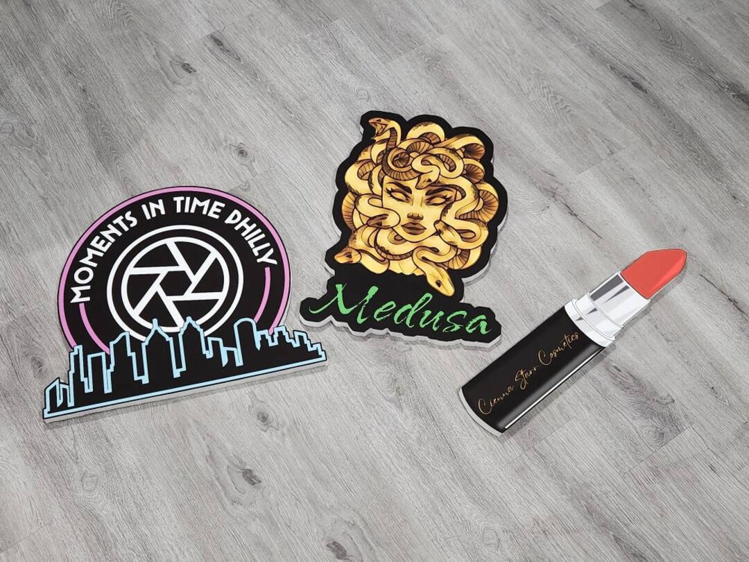 6in,10in, 12in, 16in, or 24in Custom Logo Prop - Etsy