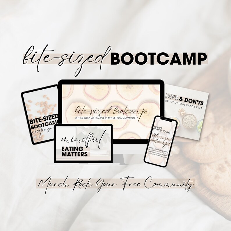 Bite-sized Bootcamp Free Group Guide for Bodi Partners Beachbody Coaches Monthly Free Community ...